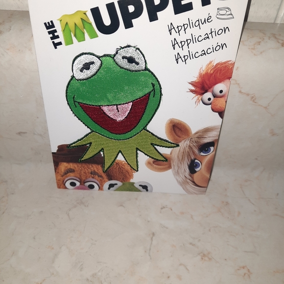 Accents | Disney The Muppets Kermit The Frog Applique Iron On Patch ...